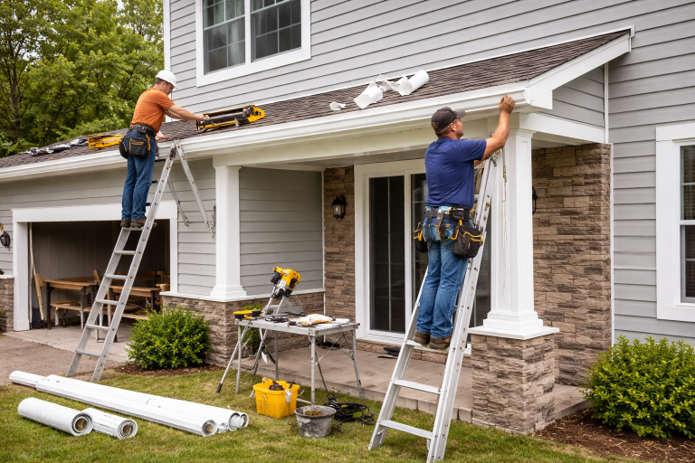 Gutter Replacement Services in Minnesota I Exteriors Plus